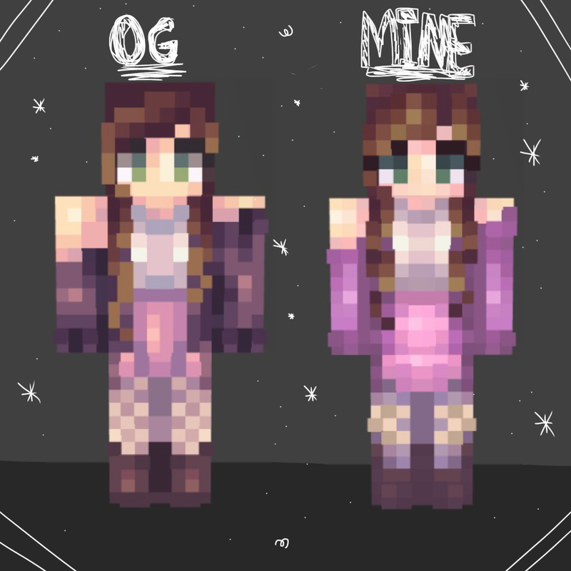 𝐸𝓁𝓋𝒾𝓇𝒶 | (𝑓𝑠) Minecraft Skin