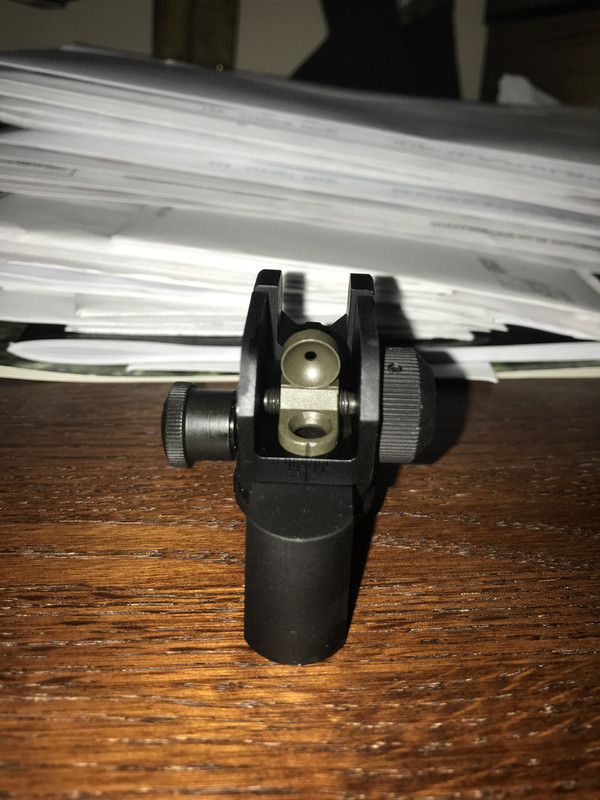 Mk 18 Clone builders: LMT L8A rear adjustable sight - AR15.COM