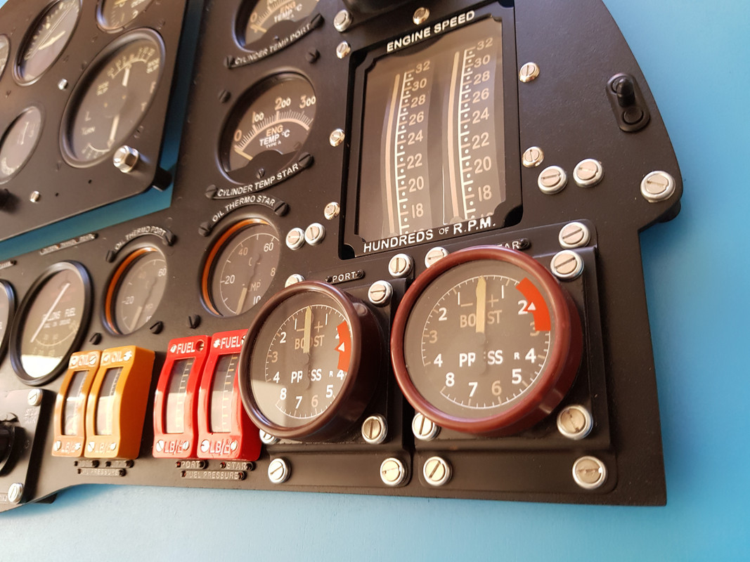 Avro Manchester Bomber Instrument Panel 1:1 - Page 6 - Work in Progress ...