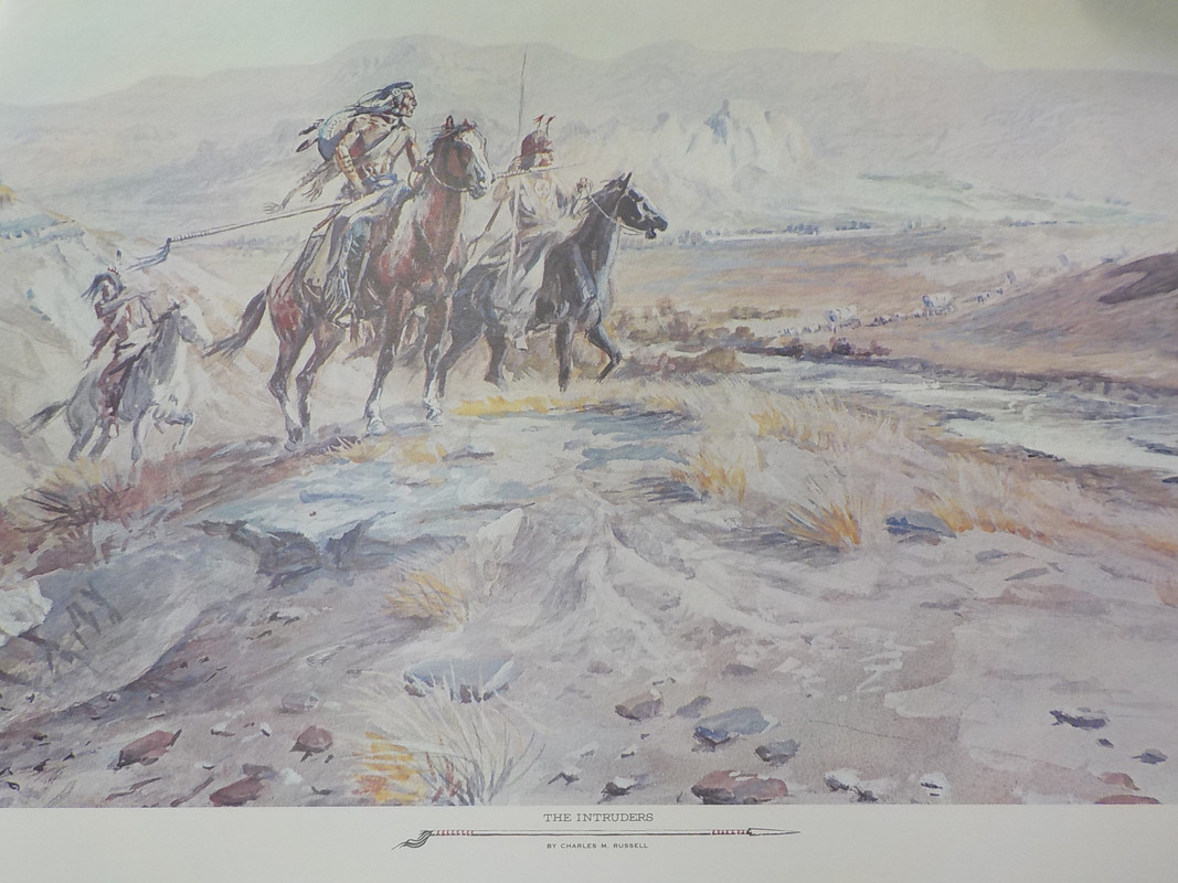 Old West Reproduction Picture by Charles Russell SOLD - SASS Merchant ...