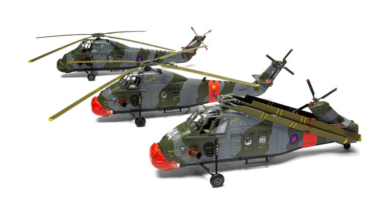 1/72 - Westland Wessex HC.2 by Airfix - box art+3D renders+schemes - release in Summer 2025 ...