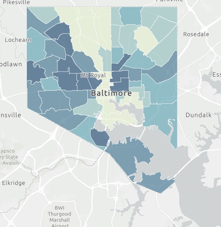 Digital Segregation in Baltimore: | by Project Waves | Medium