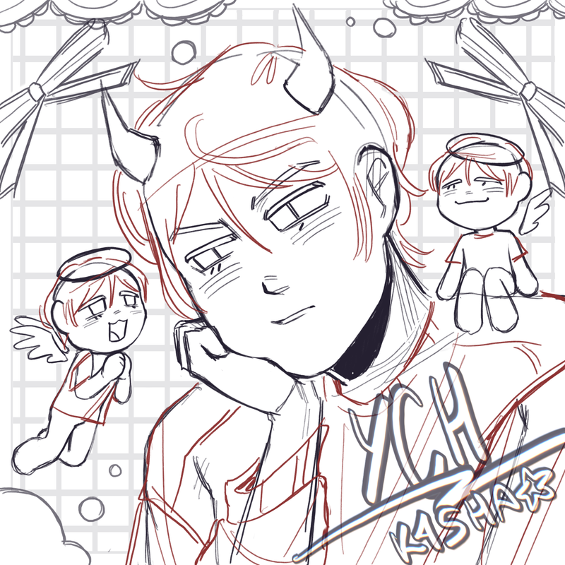 ANGEL/DEMON CUTE YCH [OPEN] on Toyhouse