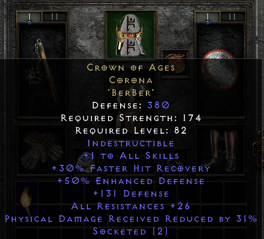 Coa W Berber - 26@ 31%dr - Topic - d2jsp