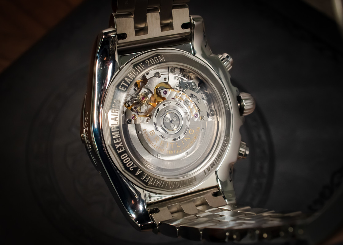 FS: Breitling Chronomat 44 B01 Red Hands LIMITED – BOX & PAPERS ...