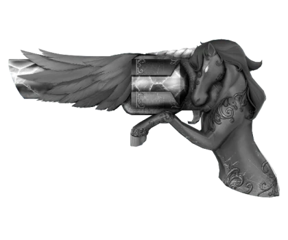 ice pegasus gun black gun - MVSD Item value - 123Demands