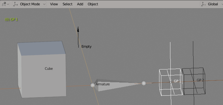 #57679 - Grease Pencil Origin Object Becomes Invisible When Going Into An Armature Pose/Edit ...
