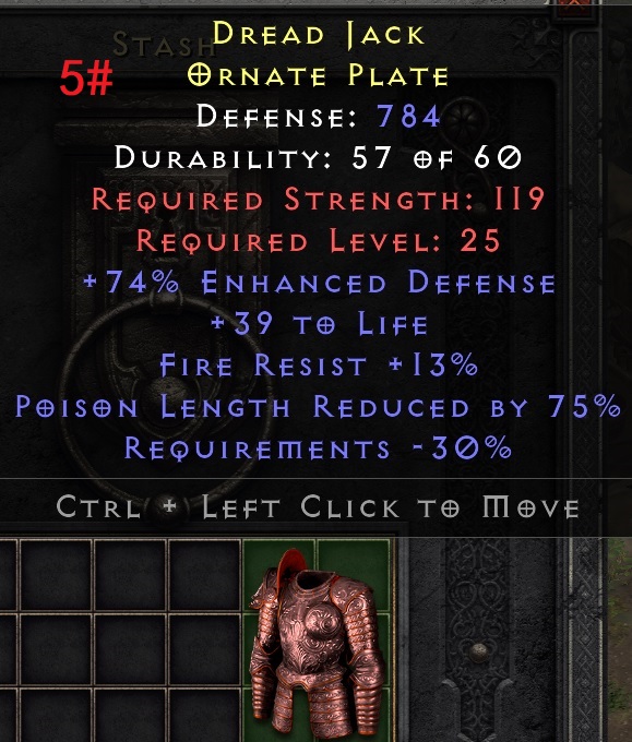 Ft:-30% Rare Ornate Plate And Glove - Topic - d2jsp