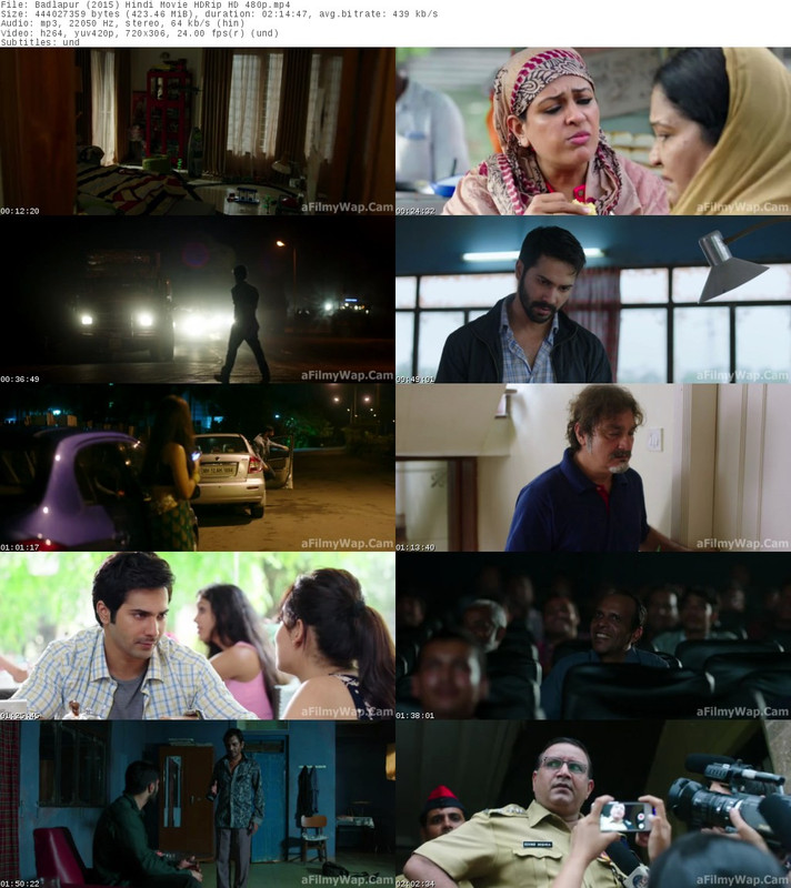 Download Badlapur (2015) Hindi Movie HD 480p 720p aFilmywap