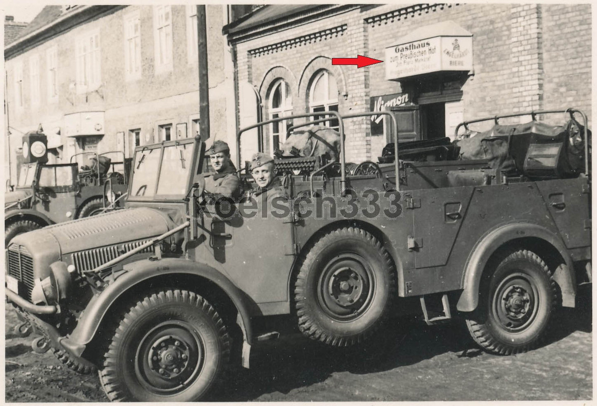 Horch 108 Einheits PKW Kfz 23 — Postimages