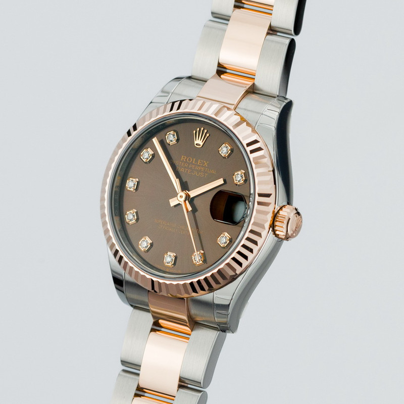 Rolex Datejust 31mm 278271 Chocolate Diamond Dial 3 — Postimages