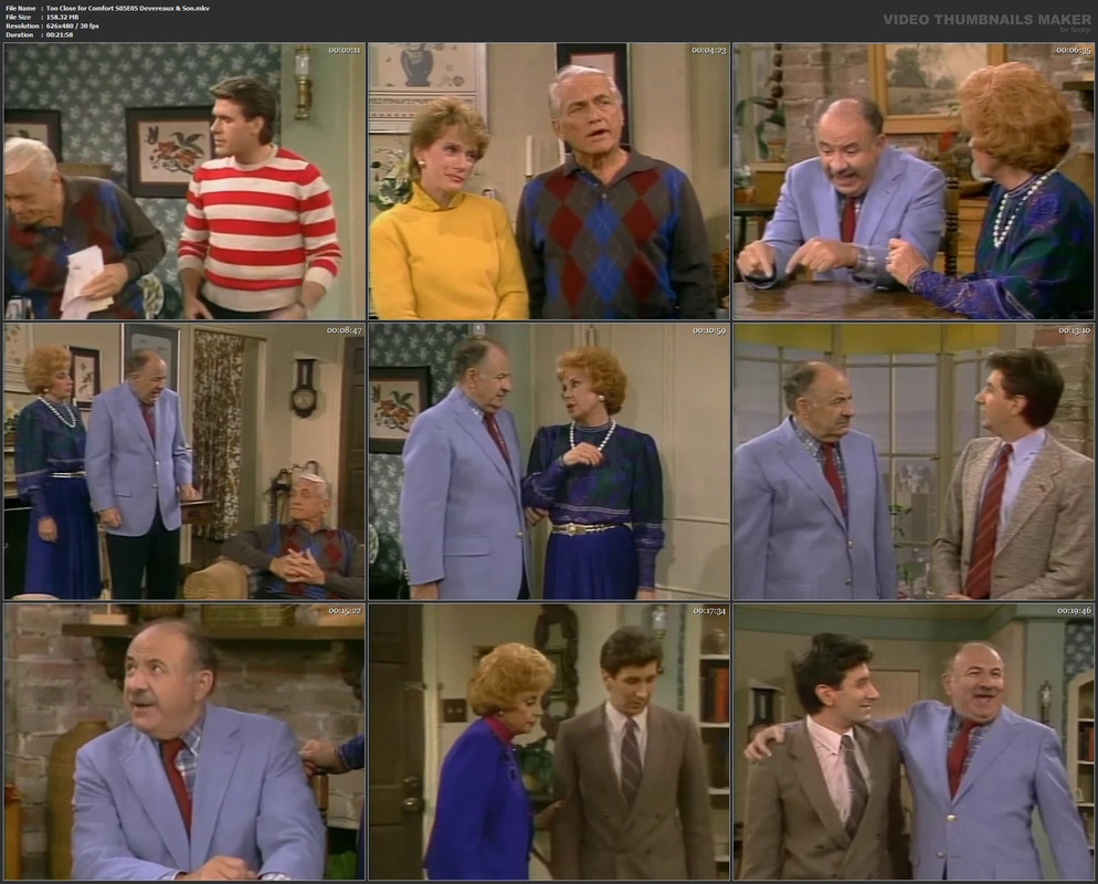 Too Close for Comfort S05 E05 Devereaux & Son mkv — Postimages