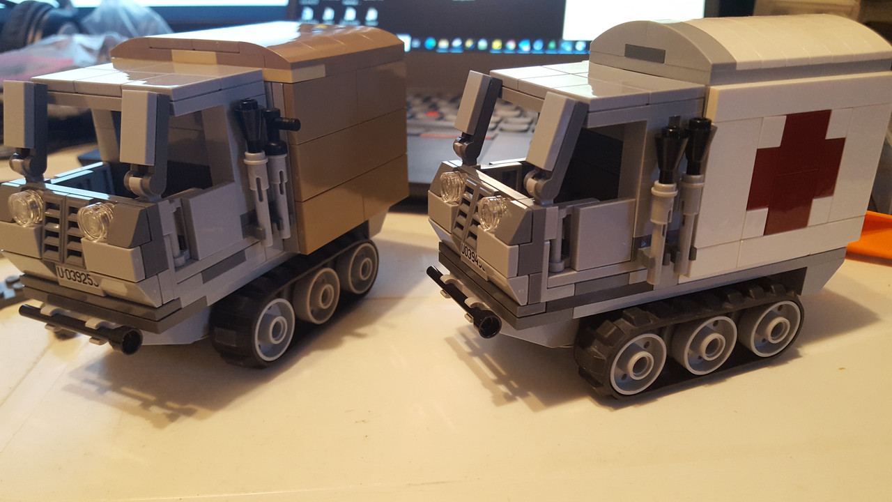Warhammer 40k light tractor, transport/ambulance - RoLUG - Romanian ...