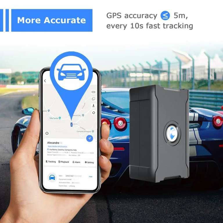 Localizador GPS AliExpress 30 días de batería