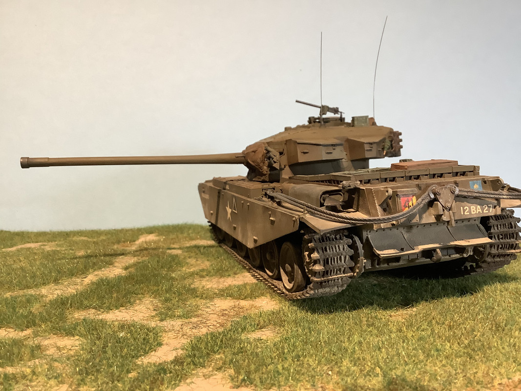 Centurion MkIII Korean War 1953 1/35 Tamiya . No tool like an old tool ................ from ...