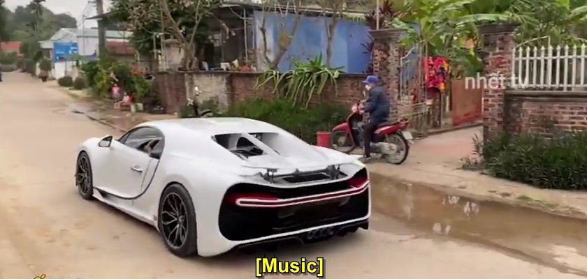 Bugatti Chiron made in vietnam