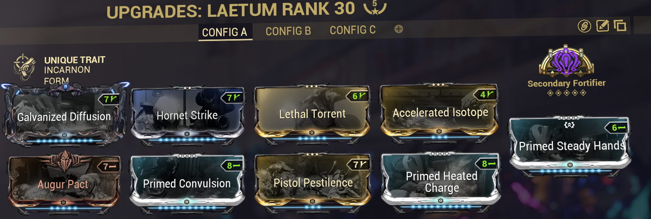 4 Forma Saryn Prime Build by FristeOne - Saryn Prime | Warframe 39, Weapon Platform, Buffer ...