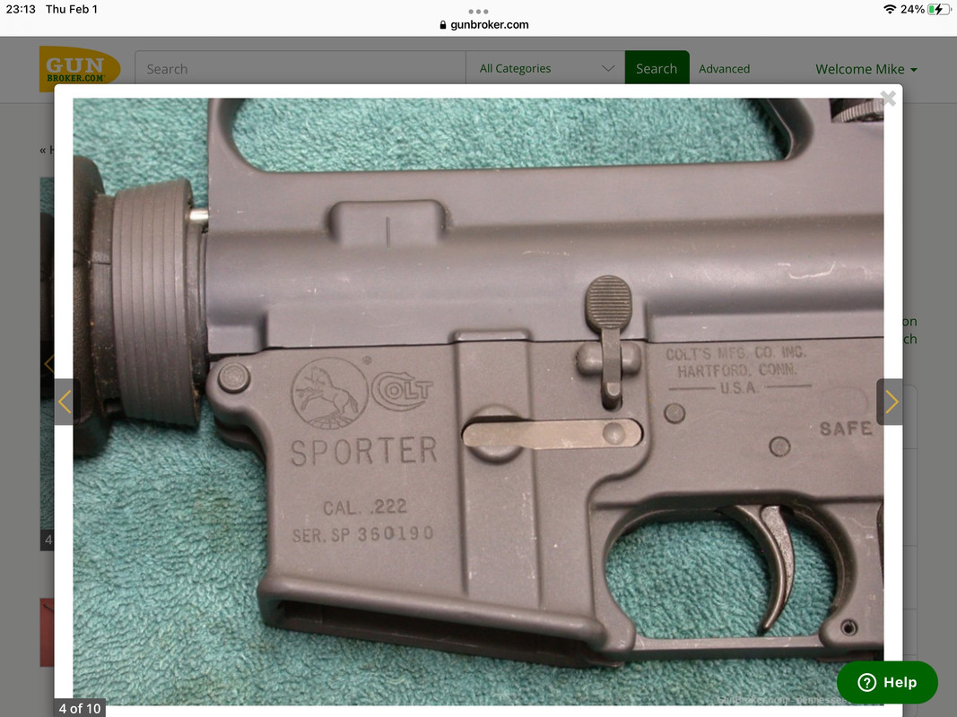 Colt Sporter II Changes Over Their Serial Number Range > A2 Builds ...