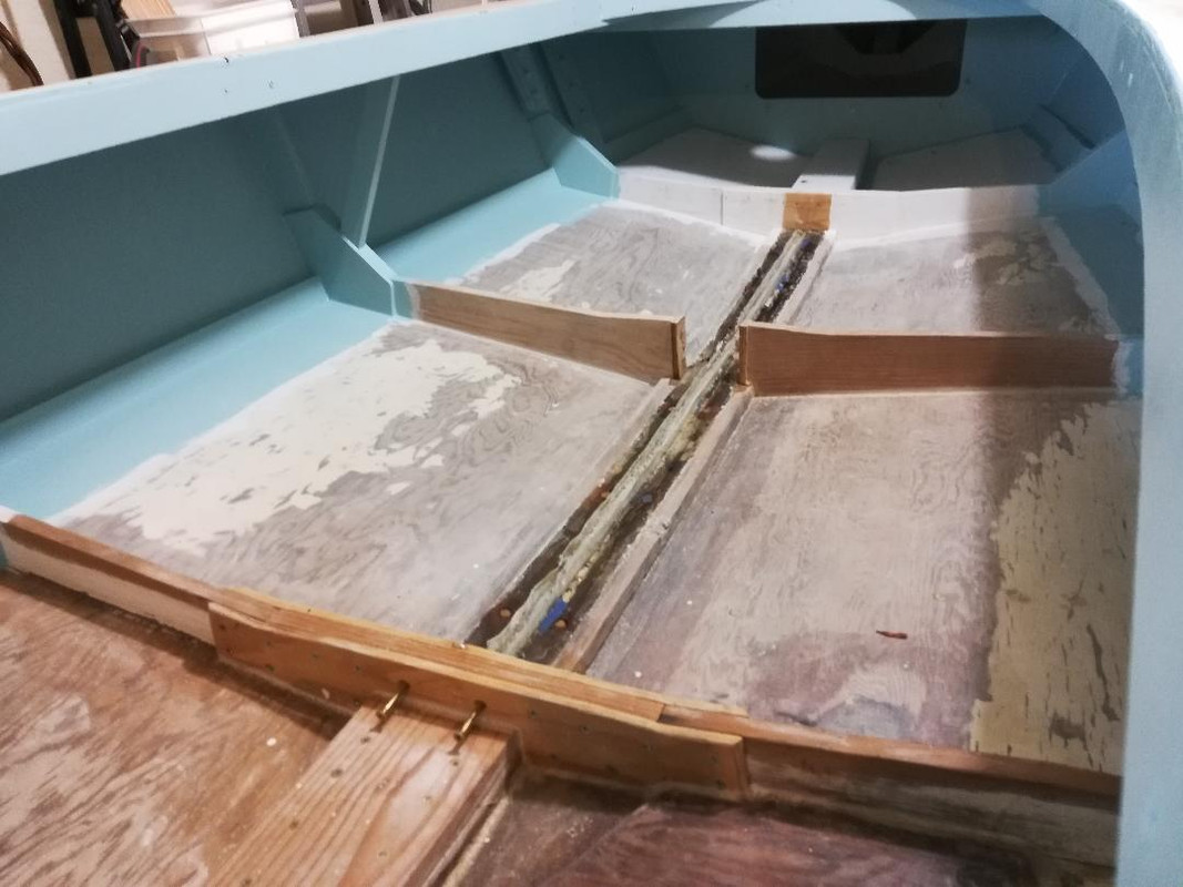 I'm back - with an important centerboard box install question | Boat ...