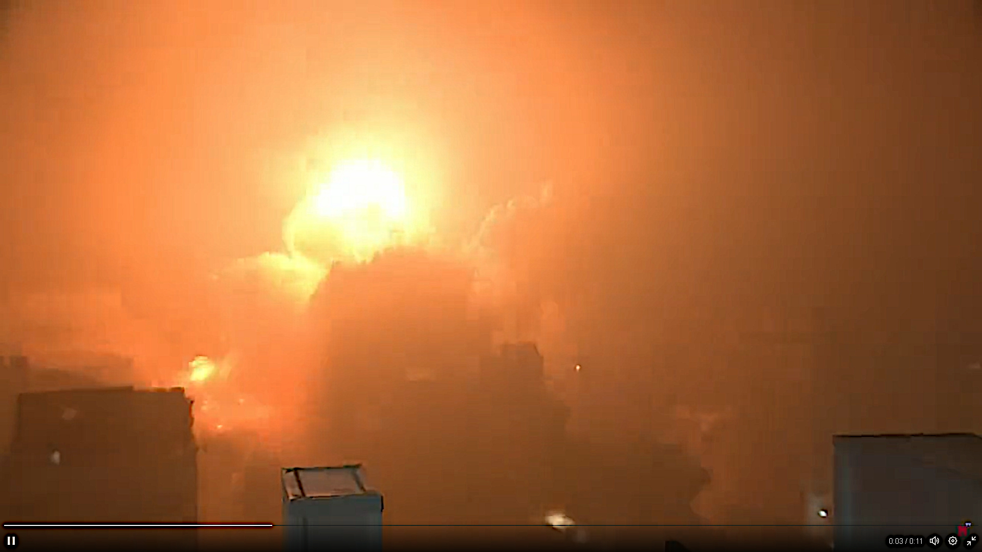 gaza blast AP building down — Postimages