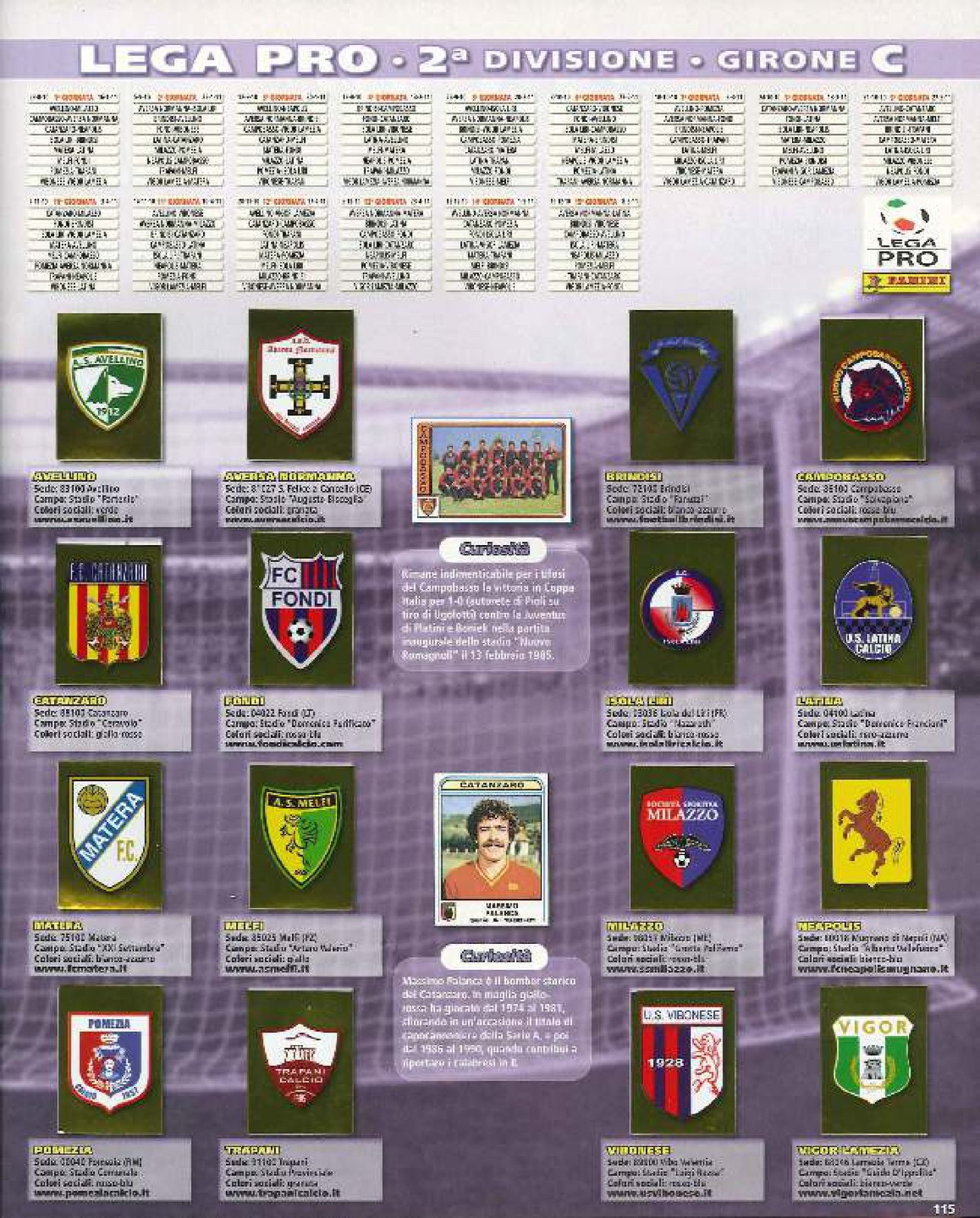 Album Calciatori 2010 2011 Panini 117 — Postimages