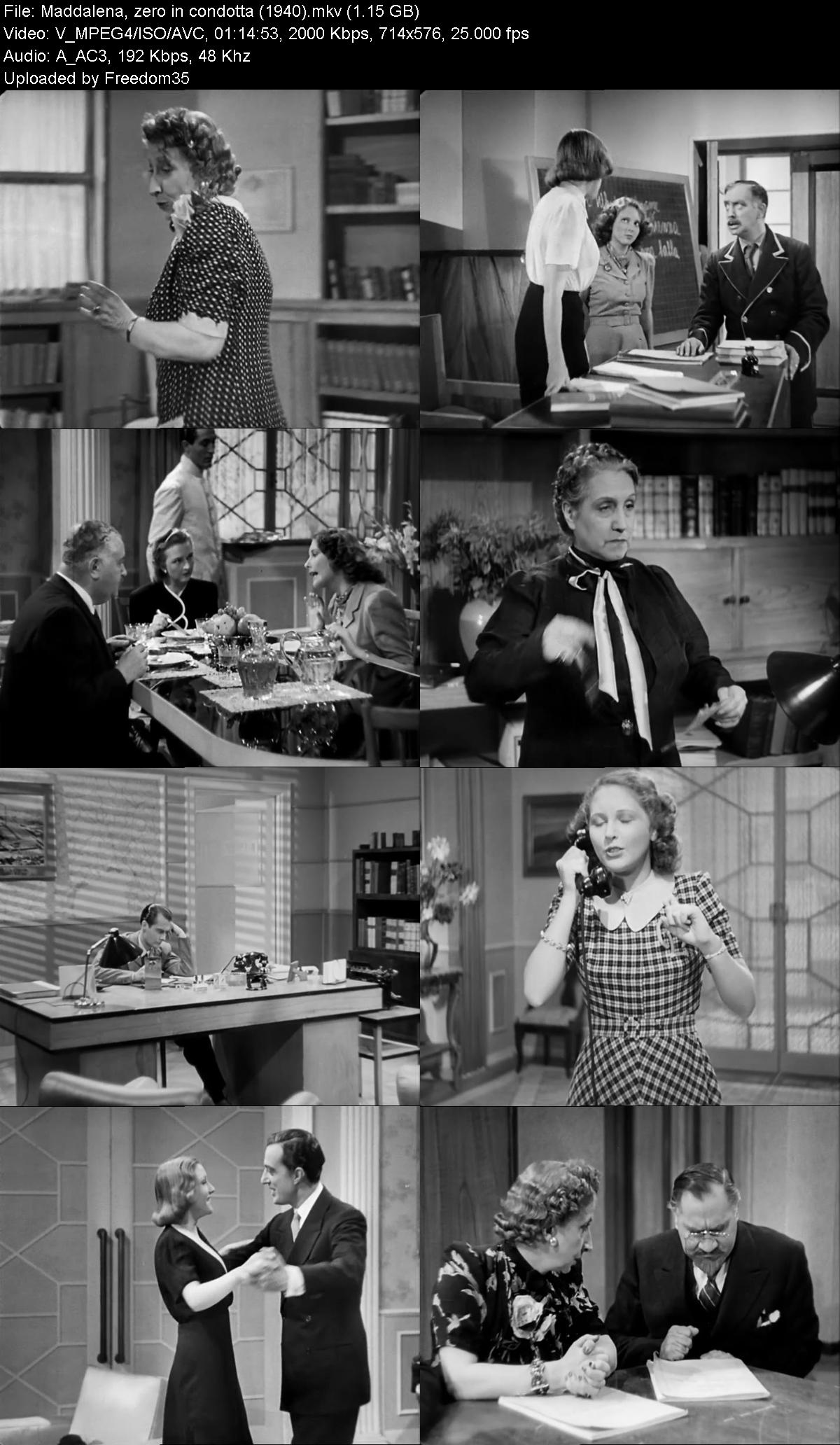 Maddalena zero in condotta 1940 — Postimages