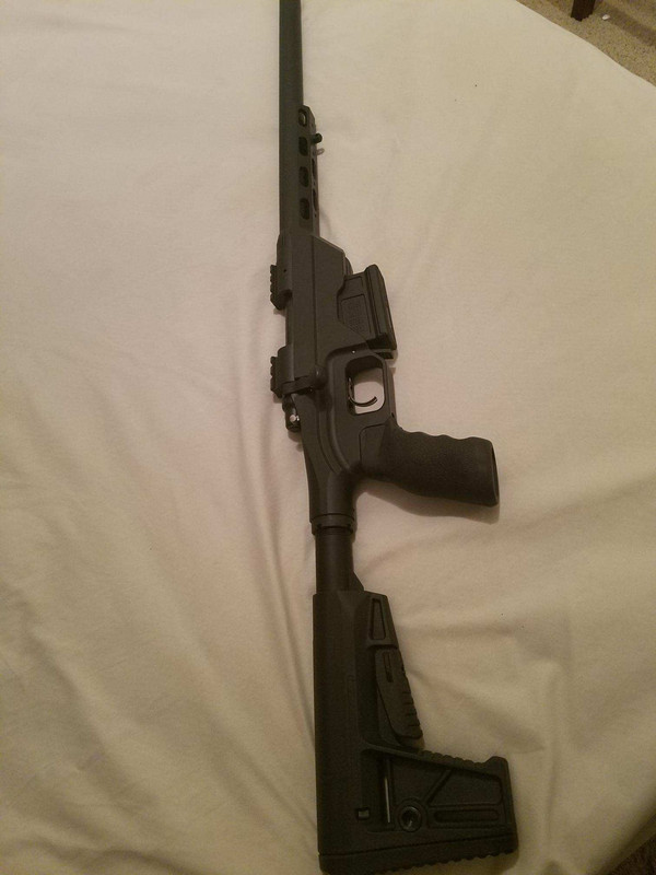 Custom Mar's Armory 45 Raptor Rifle - 24hourcampfire