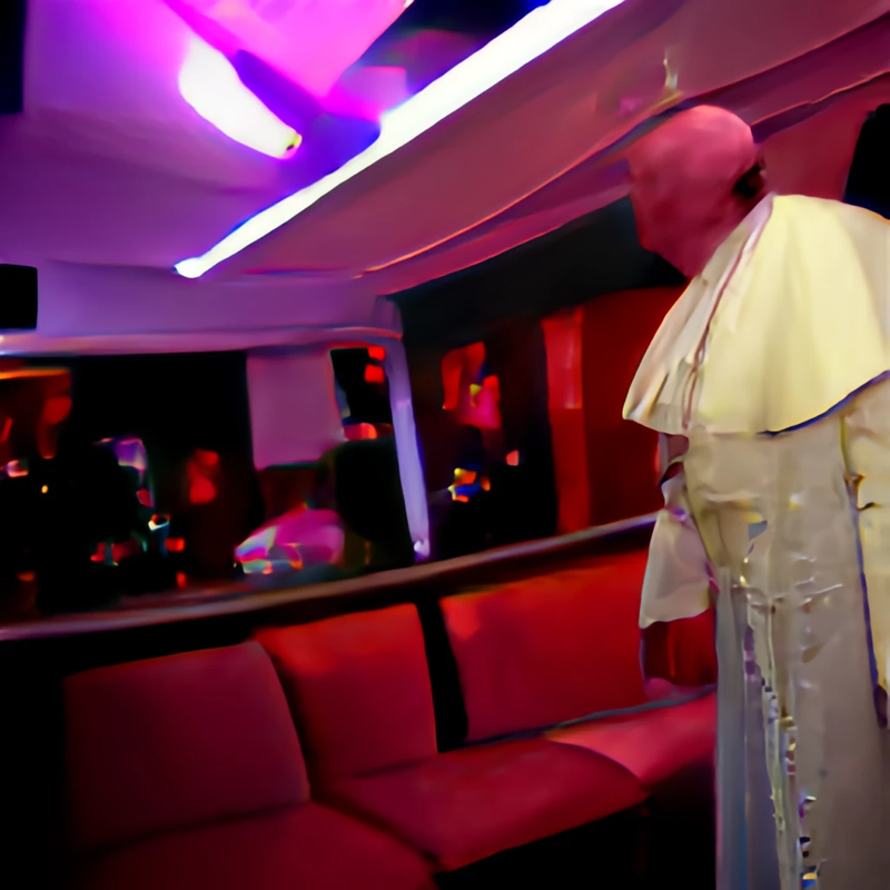 Pope francis in a strip club (1) — Postimages