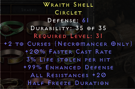 Necro Circlet - Topic - d2jsp