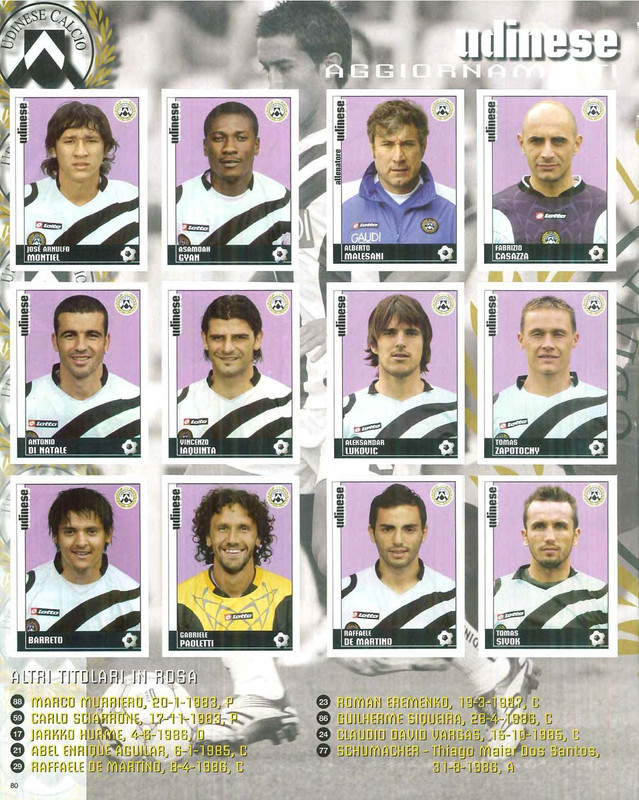 Album Calciatori 2006 2007 Panini 082 — Postimages