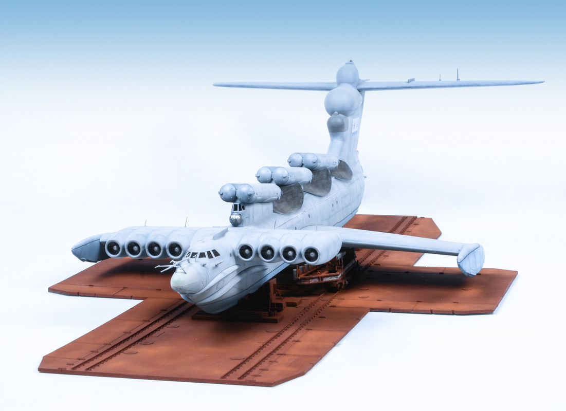 Takom 1/144th Alexeyev MD-160 'Lun' attack ekranoplan - Ready for ...
