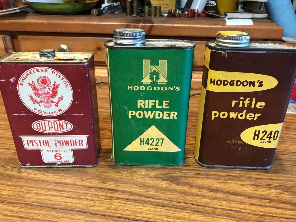 Vintage Gun Powder Cans | RugerForum.com – Serving Ruger Owners Since 1999