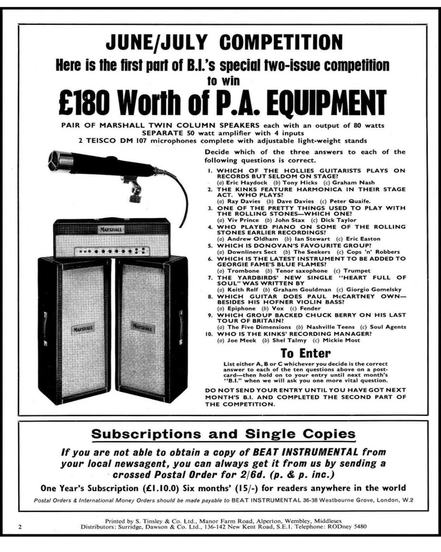 6506 Beat Instrumental 1965 06 OCR — Postimages