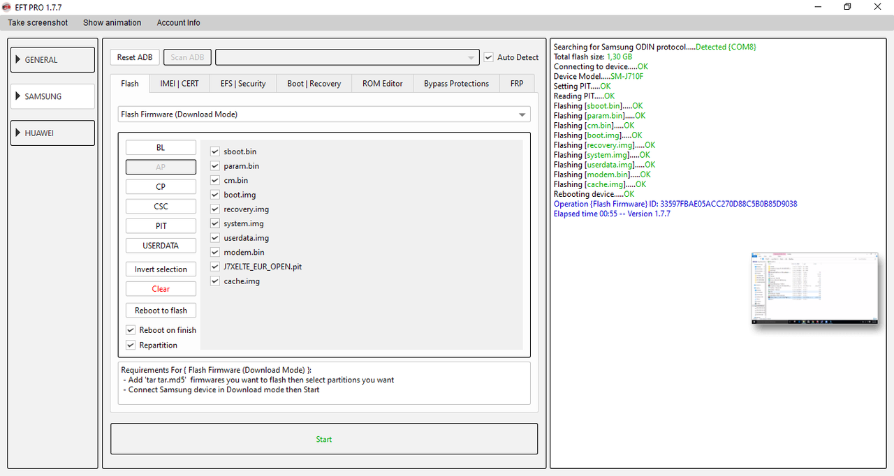 Successfully Unlocked & Repaired & Translating Phones By EFT Dongle ...