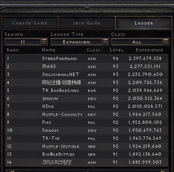 #1 Ladder - Topic - d2jsp