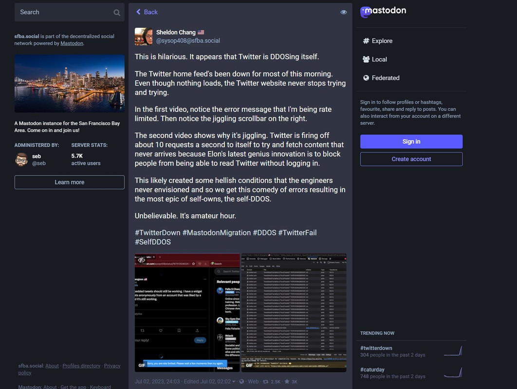 #TwitterDown: Elon Musk announces temporary read limits on Twitter ...