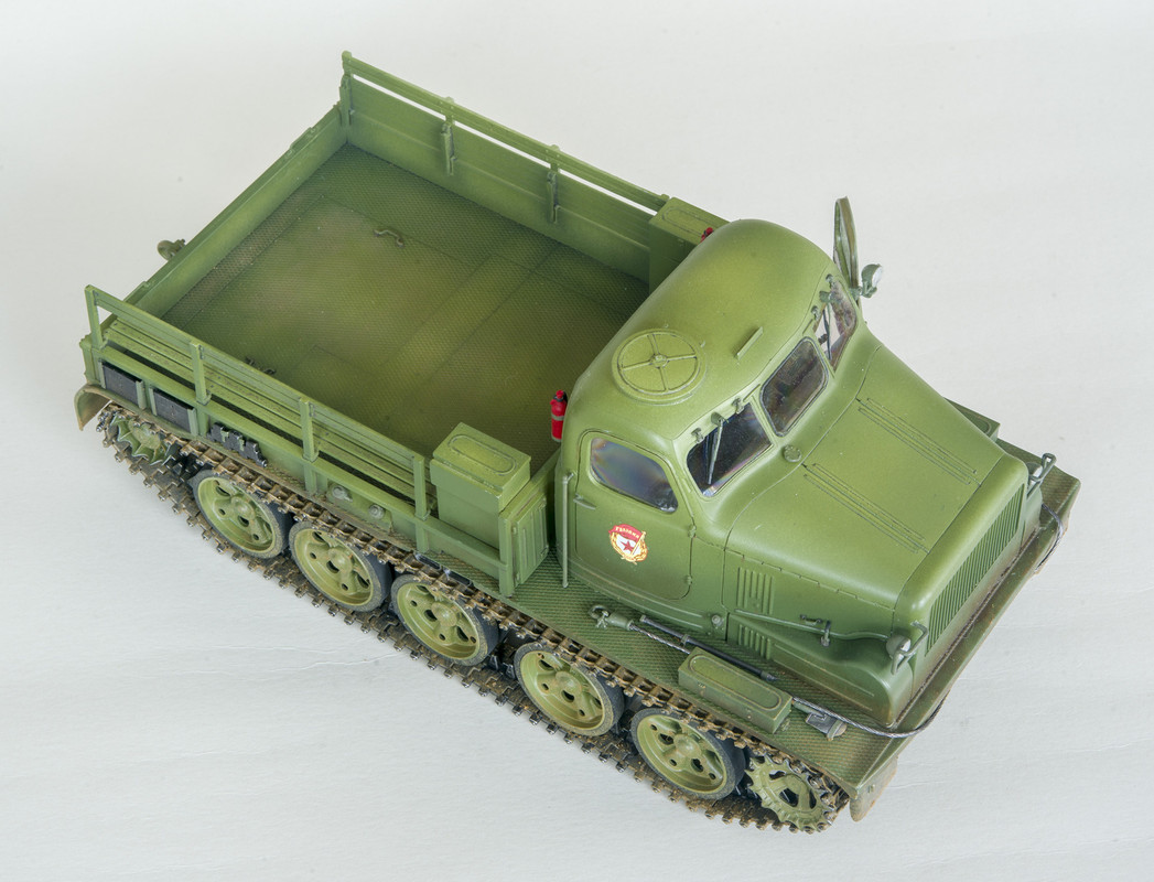 Soviet Russian heavy artillery tractor AT-T - Ready for Inspection ...