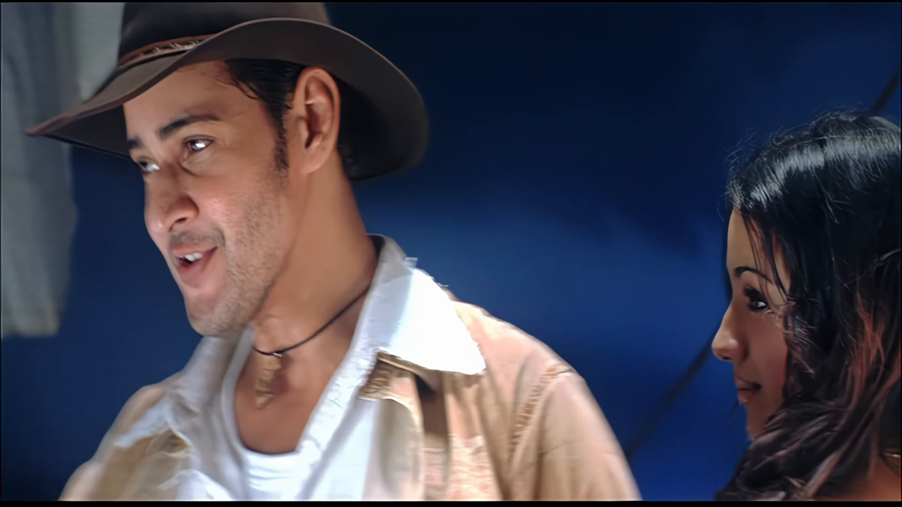 Chandamama [4 K] Video Song ｜｜ Athadu ｜｜ Mahesh Babu, Trisha ｜｜ Mani Sharma ｜｜ Trivikram2025 04 ...