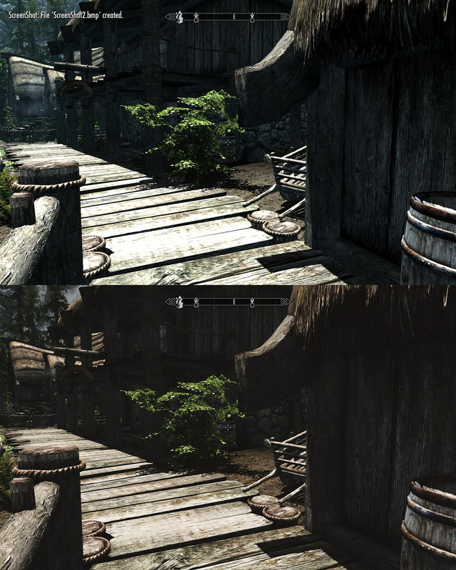 ENB on off comparison — Postimages