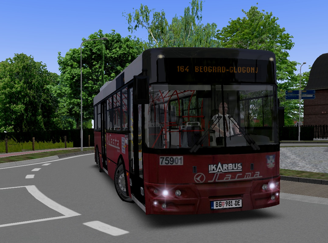 Balkan Simulacije • Pogledaj temu - Ikarbus IK 206 - Lasta crvena Foto