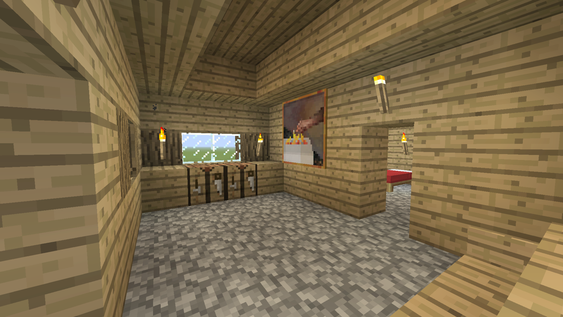 Minecraft Villager House Inside