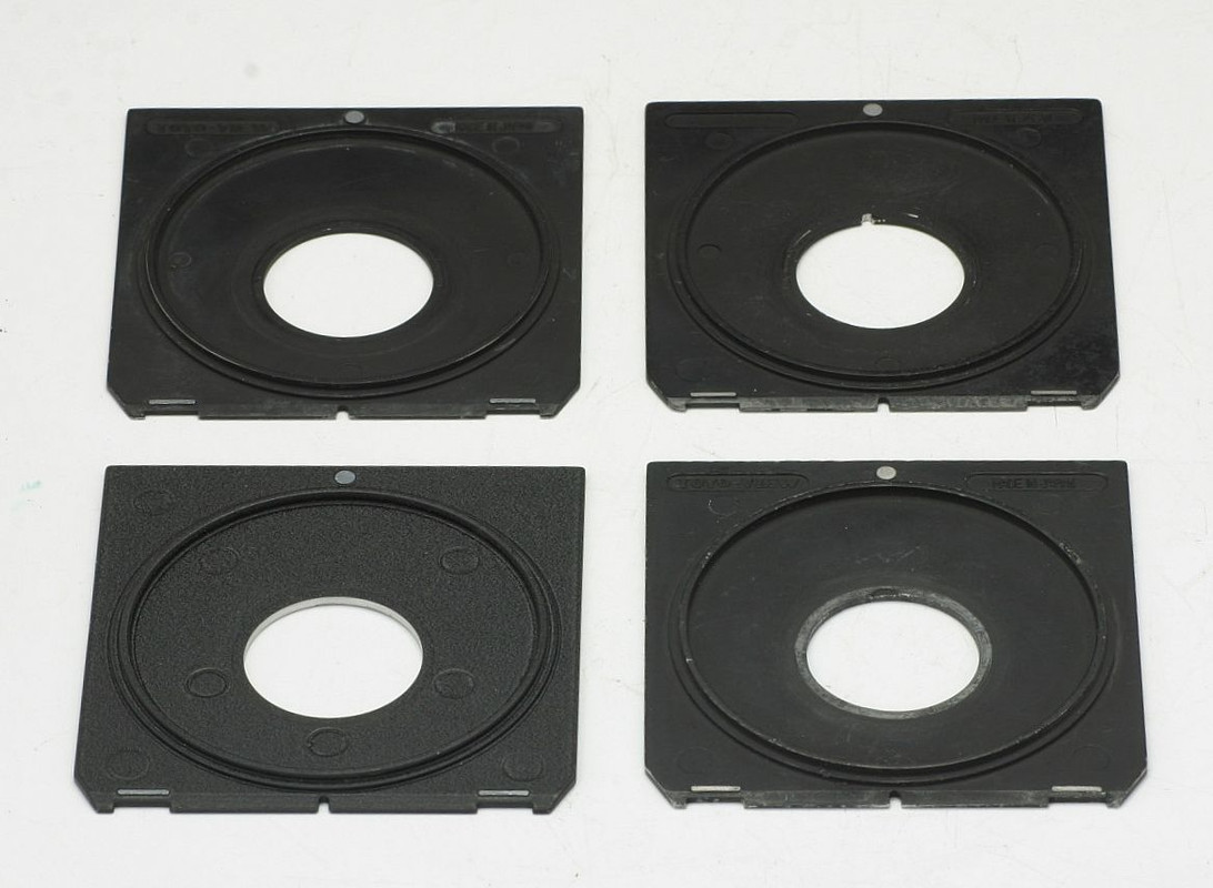 For Sale - FS: Linhof Technika type Lens Boards - 0 &1 size | Photrio ...