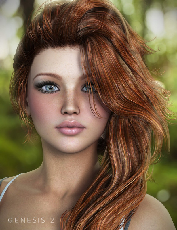 Hair - Free Daz 3D Models