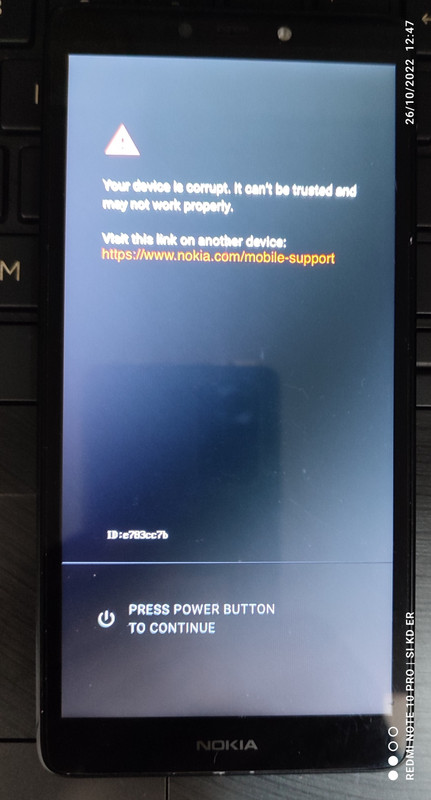 Nokia C2 2nD Edition TA-1468 [2022] Brom disabled by Efuse[0x106] Need ...