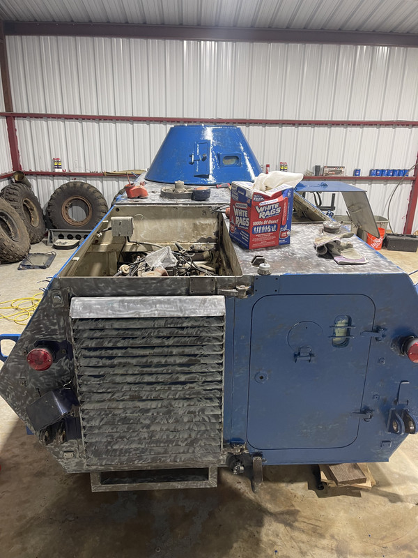 Restoration of our 1975 Mowag Roland APC - Blogs of MV restorations ...