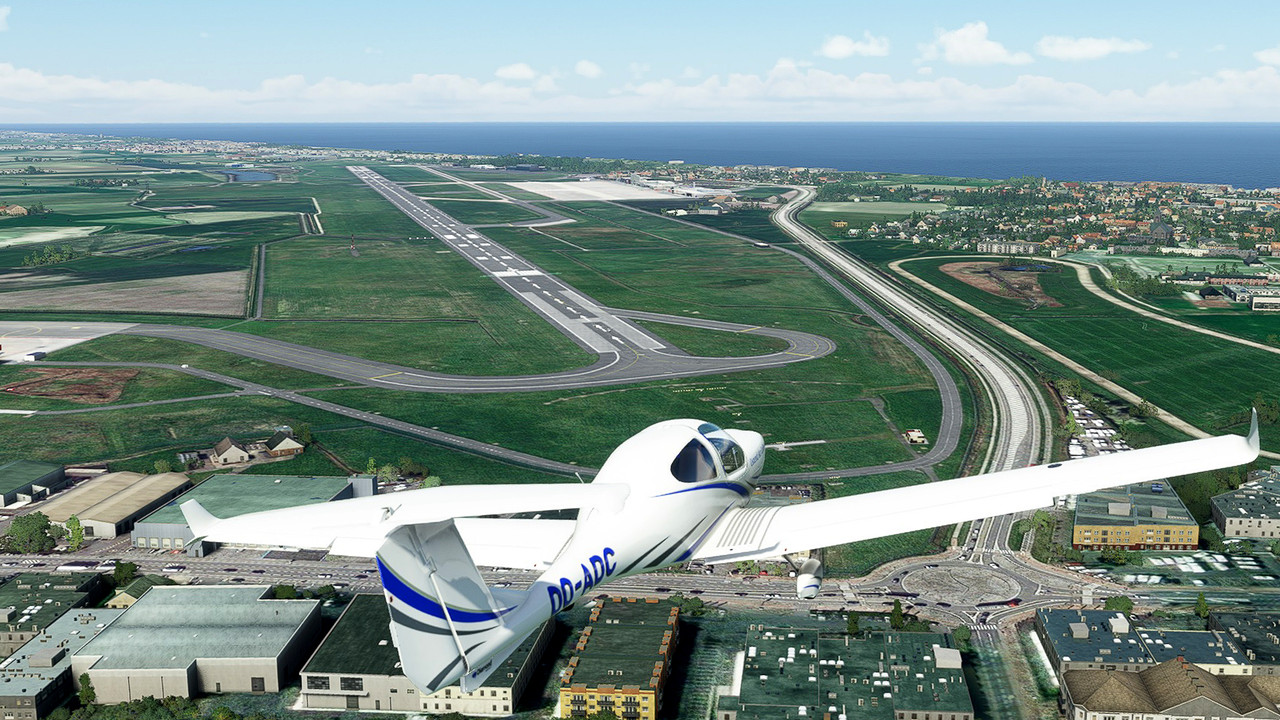 Showing my hometown Oostende and airport EBOS - The AVSIM Screen Shots ...