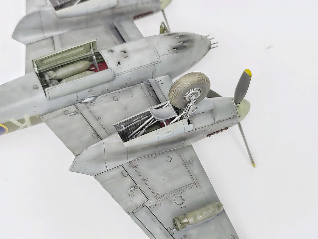 Tamiya 1/48 FB.VI Mosquito, 464 Squadron (RAAF) 2TAF, RAF Thorney ...