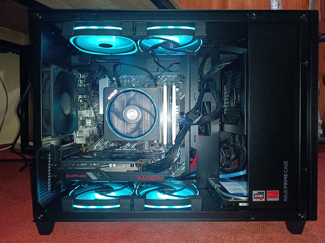 Finished my build called "The deceased" because it's built on the dead ...