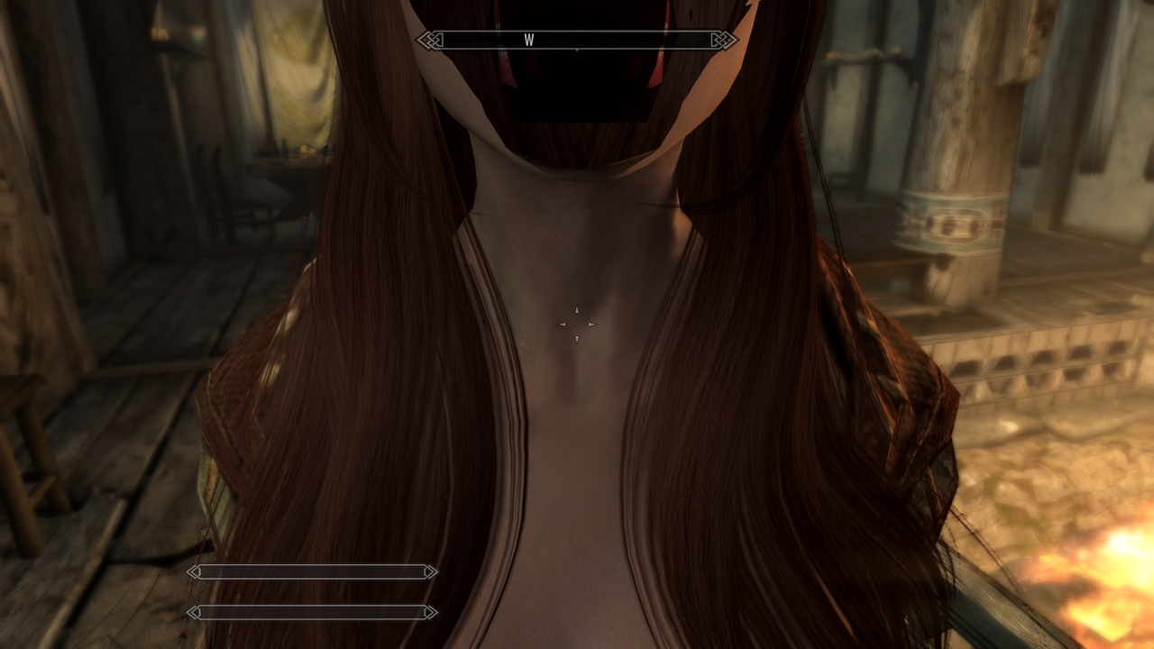 Is this consider as neck seam? kinda paranoid. : r/skyrimmods