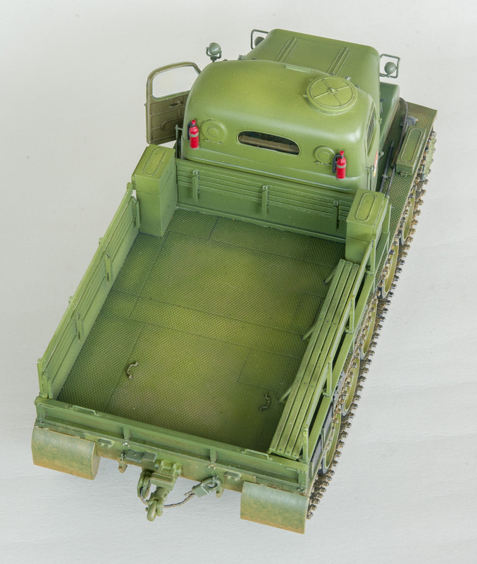 Soviet Russian heavy artillery tractor AT-T - Ready for Inspection ...